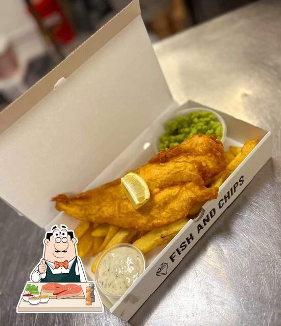 Menu at Frydays Fish Bar Ltd, London, 3 Salcombe Gardens