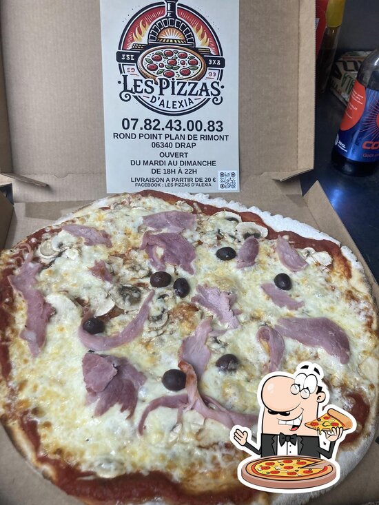 Les Pizzas d’Alexia, Drap - Menu du restaurant, prix et avis