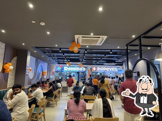 Menu at Popeyes - Famous Louisiana Chicken and Domino’s Pizza, Thrissur