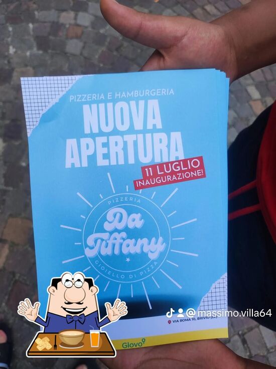 Carta de Pizzeria & Hamburgeria Da Tiffany, Brivio