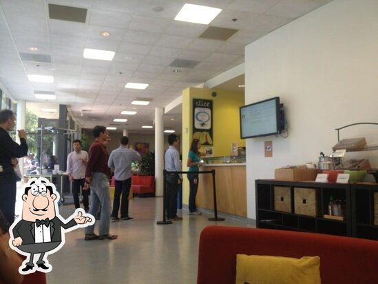 Menu at Googleplex cafeteria, Mountain View
