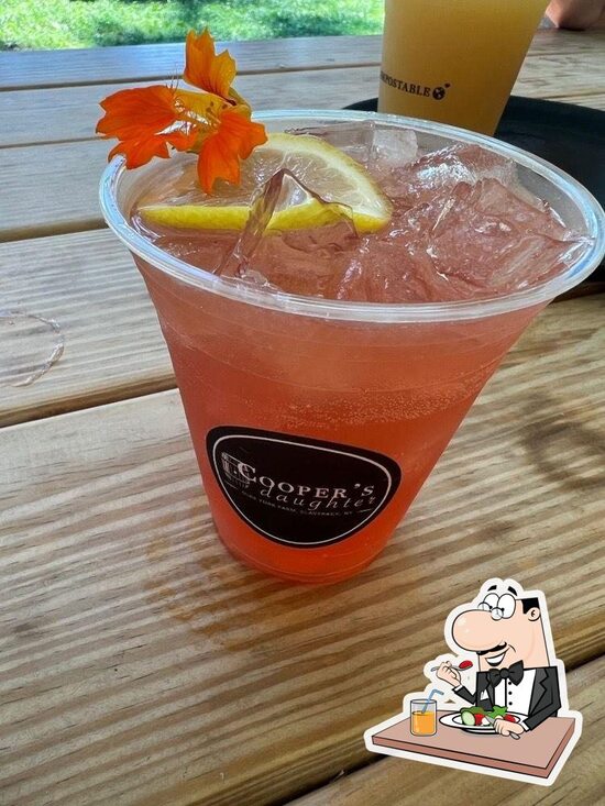 Menu at Cooper's Daughter Spirits pub & bar, Claverack-Red Mills