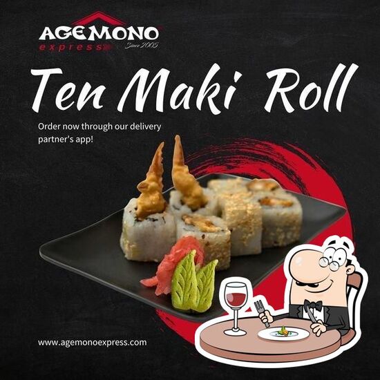 Agemono Express, Dubai - Restaurant menu, prices and reviews