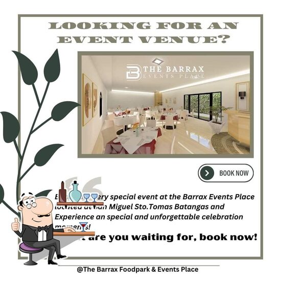 The Barrax Food Park & Events Place, Santo Tomas - Restaurant menu ...
