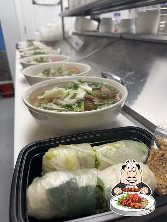 Menu at Little Saigon Express restaurant, Troy