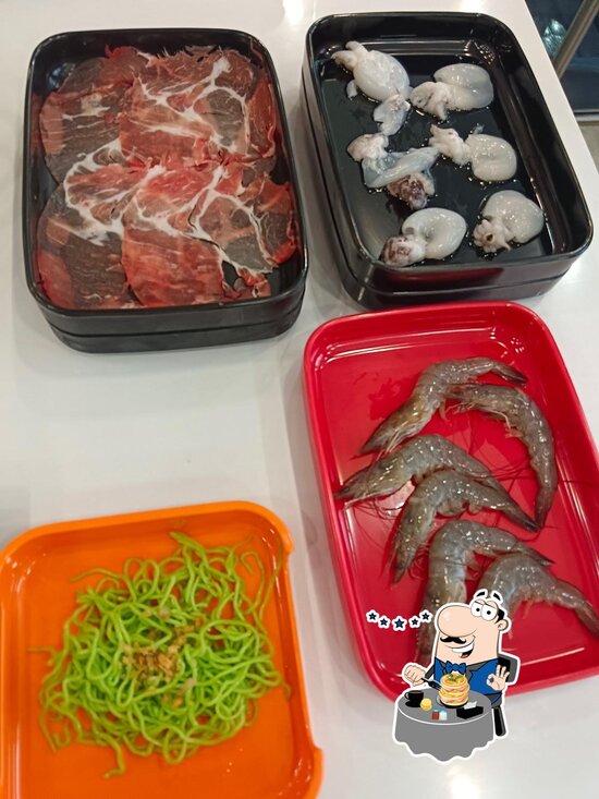 Menu at Haijai Suki restaurant, Bo Win