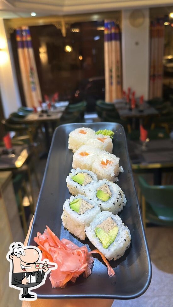 Menu au Sushi d’or restaurant, Sully-sur-Loire