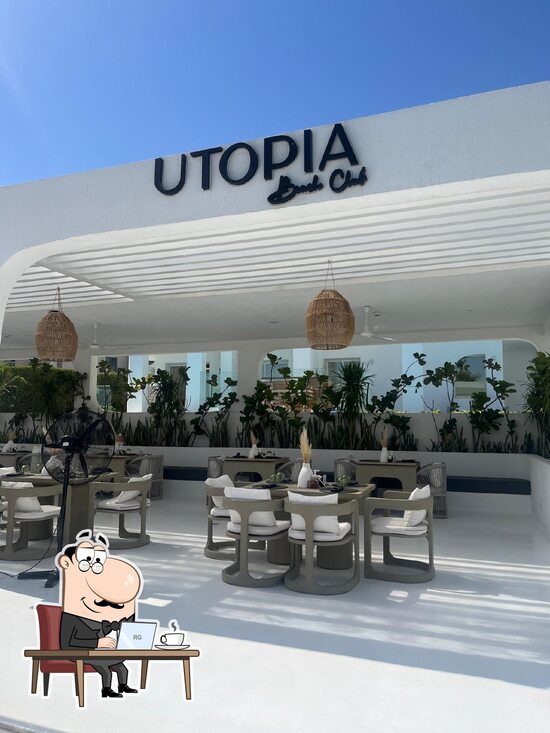 Menu at UTOPIA BEACH CLUP pub & bar, Sharm El-Sheikh