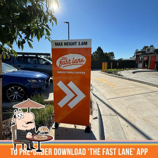 Carta de The Fast Lane Drive-Thru Coffee, Wodonga