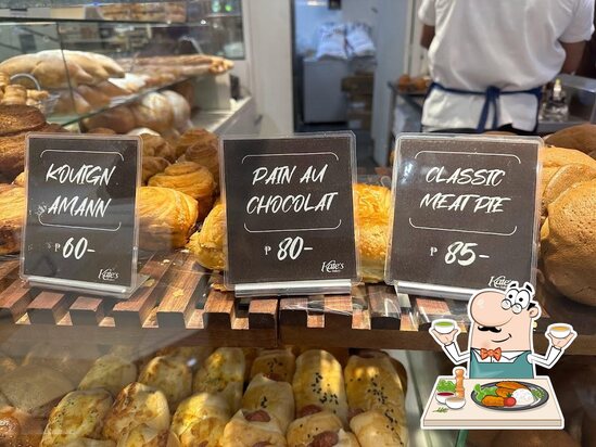 Menu at Kate's Bakery at Rustan's, Cebu City