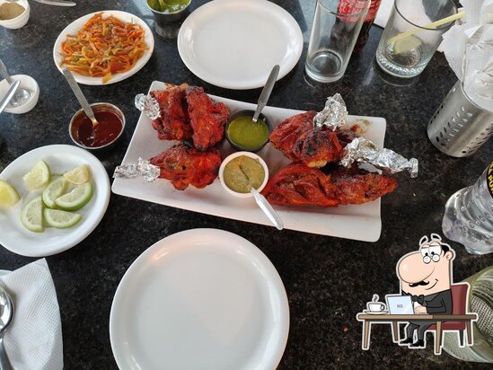 Menu at 24 Eleven restaurant with swimming pool, Madhya Madarihat