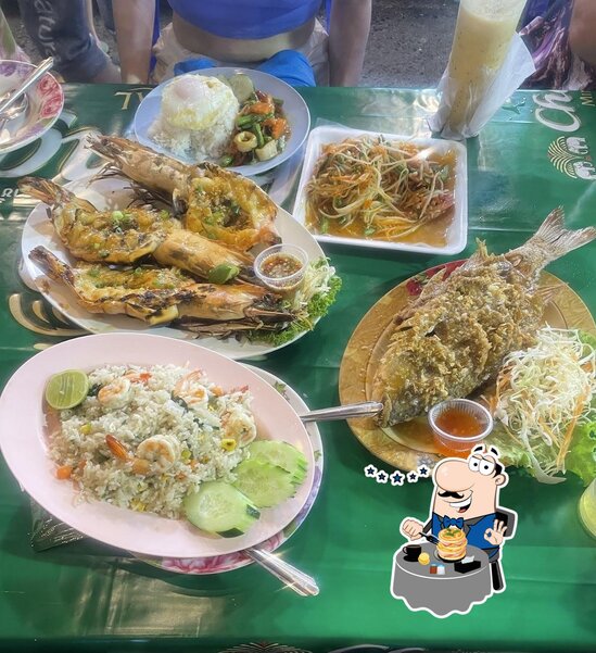Menu at Serena Halal Thai food & Seafood restaurant, Pa Tong