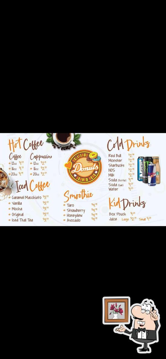 DELICIOUS DONUTS, El Paso - Restaurant menu, prices and reviews