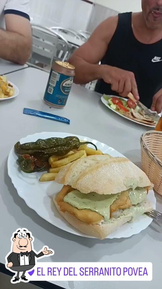 Restaurante Povea El rey del Serranito, Sevilla - Menú del restaurante ...