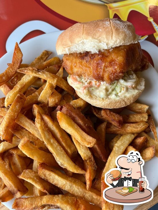 Menu at King Cod Fish and Chips restaurant, Mount Pearl