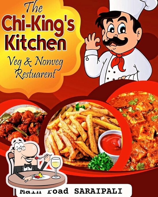 Menu at The Chi-King's Kitchen. Dhaba cum Family Restaurant, Saraipali