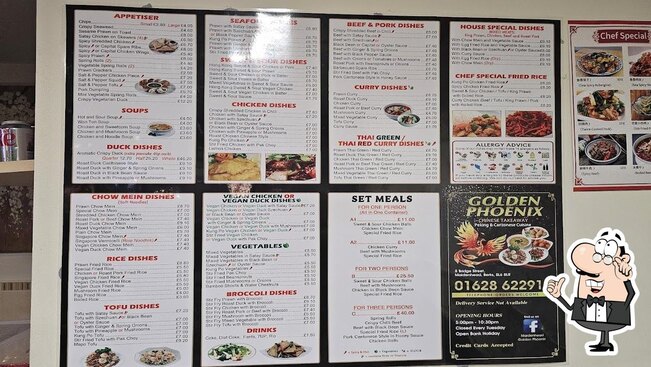Golden Phoenix, Maidenhead - Restaurant menu, prices and reviews