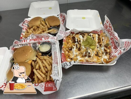 Menu at The Red Bird Hot Chicken & Fries restaurant, Temple Terrace