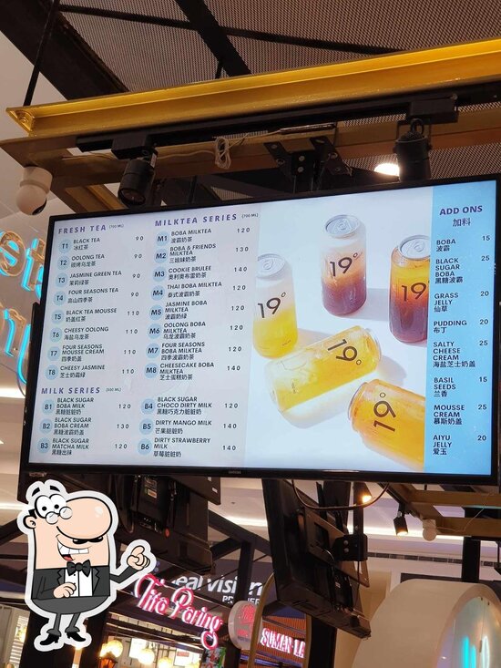 Nineteen Degrees Mall of Asia Food Hall, Pasay - Restaurant menu ...