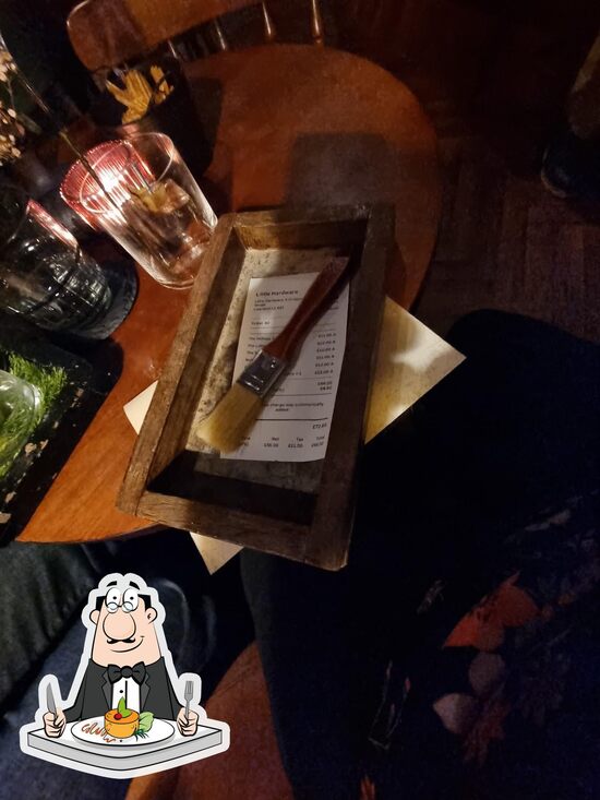Menu at Little Hardware pub & bar, Liverpool
