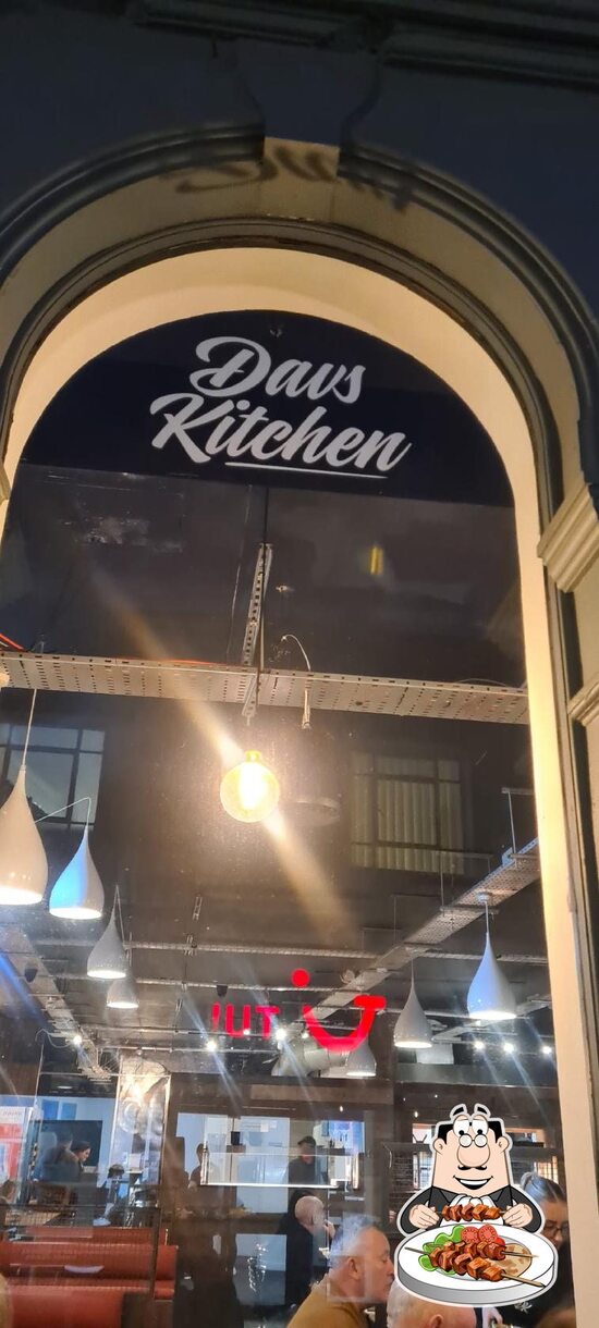 Menu at Davs Kitchen restaurant, Merthyr Tydfil
