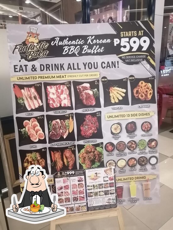 Fantastic Baka - SM City San Lazaro, Manila - Restaurant menu, prices ...