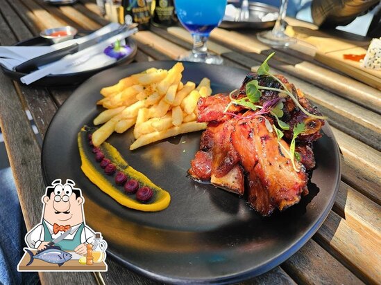 Menu at Marbella Grand Cafe, Durban