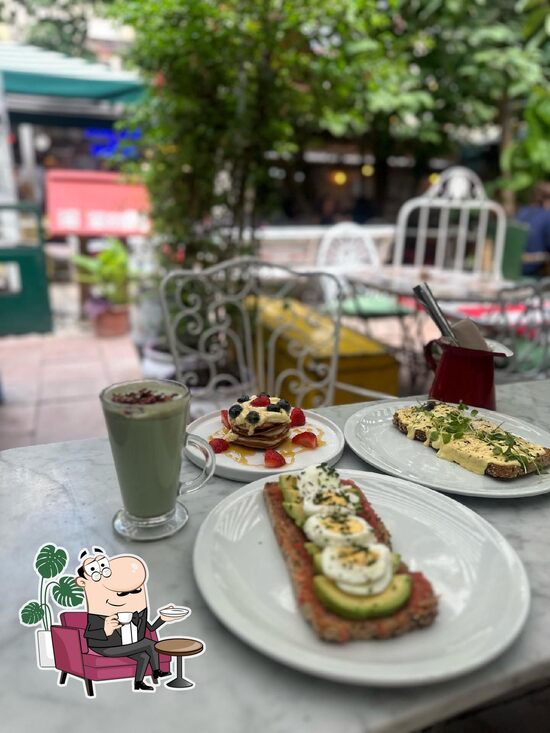 Carta del restaurante Alice Garden, Barcelona, Carrer del Pau Claris