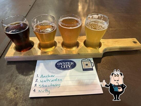 Menu at Oyster City Brewing Company pub & bar, Tallahassee