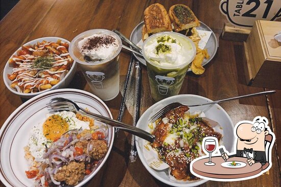 Menu at Mula Patisserie cafe, Batam