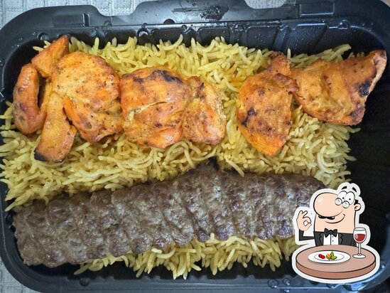 Menu at Flaming Hot Halal Grill restaurant, Allentown