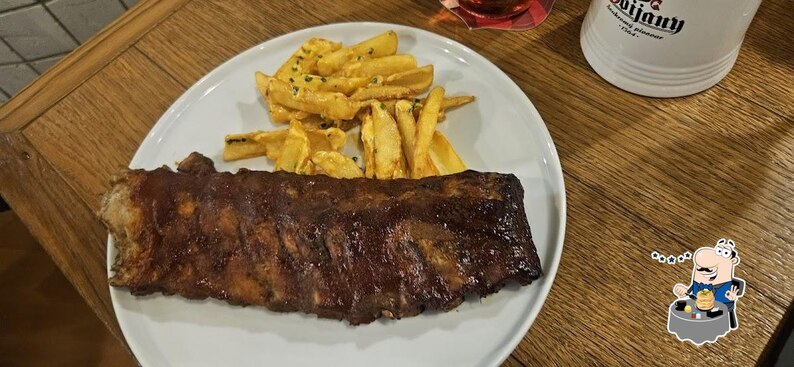 Menu at Spilka beer & restaurant, Bratislava
