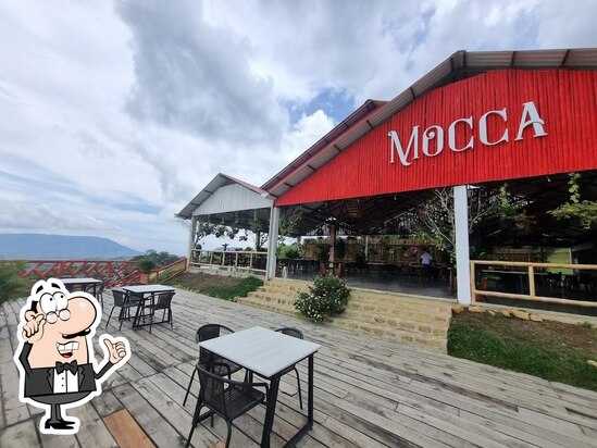 Carta del restaurante Mocca Mirador, Colombia