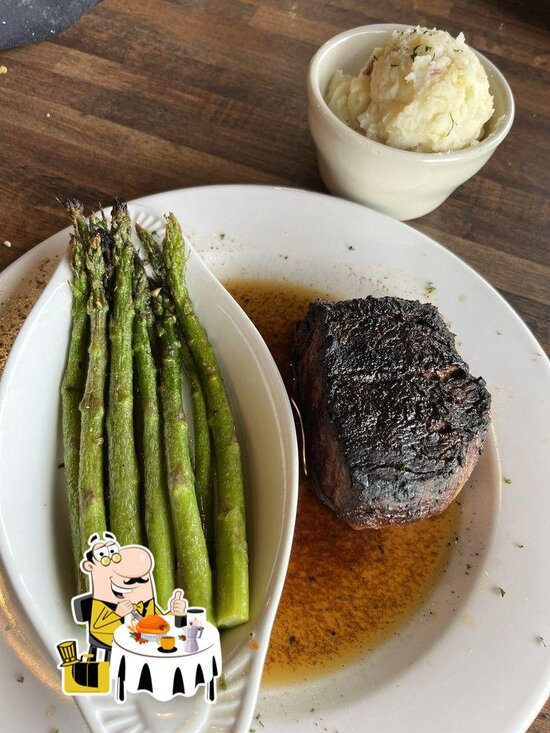 Menu at CAPS Steakhouse, Mannford, 68 Industrial Dr