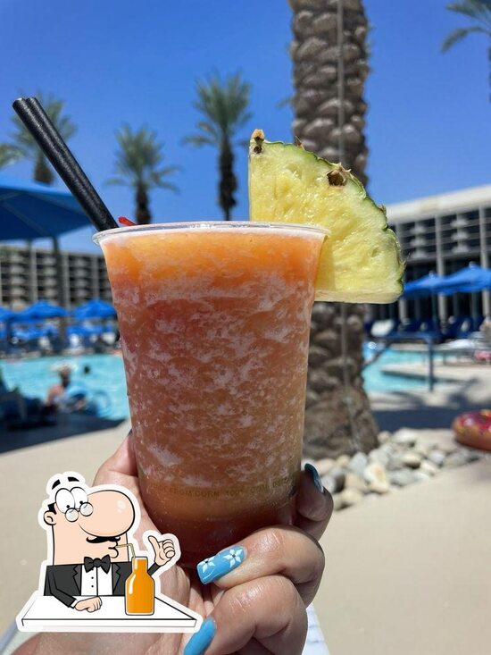 Menu at Oasis Pool Side Bar and Grill, Palm Desert