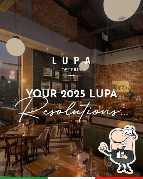 Lupa Osteria Waterfall, Midrand - Restaurant menu, prices and reviews