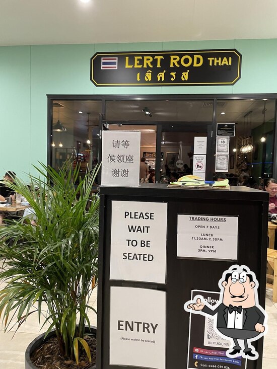 Lert Rod Thai Restaurant and Bar establishment, Sunnybank – menu ...