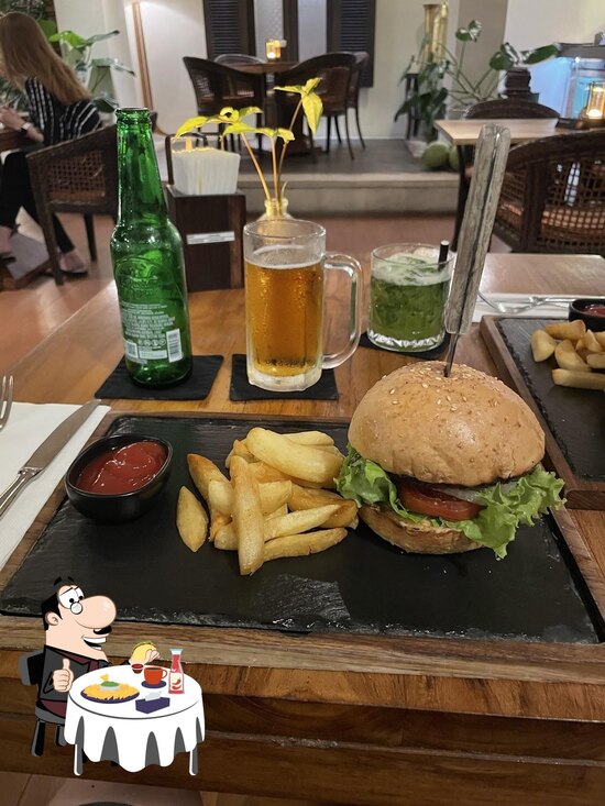 Menu at Sally’s Kitchen restaurant, Gianyar, Jl. Raya Pengosekan Ubud