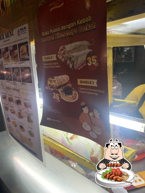 Menu at Kebab Turki Baba Rafi - Toko Maju Makmur Sidoarjo, Sidoarjo