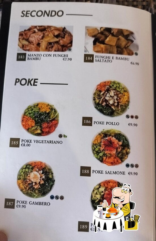 Menu da Panda Sushi ristorante, San Gavino Monreale