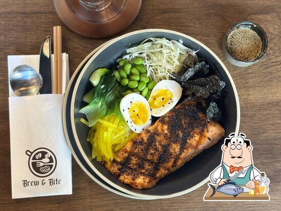 Menu at Brew & Bite Cafe and Restaurant, Abu Dhabi