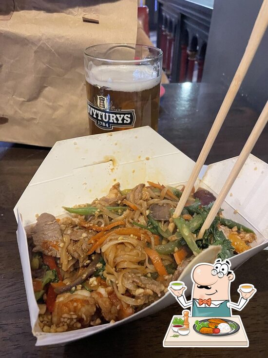Menu at Tip's Wok Box restaurant, Folkestone