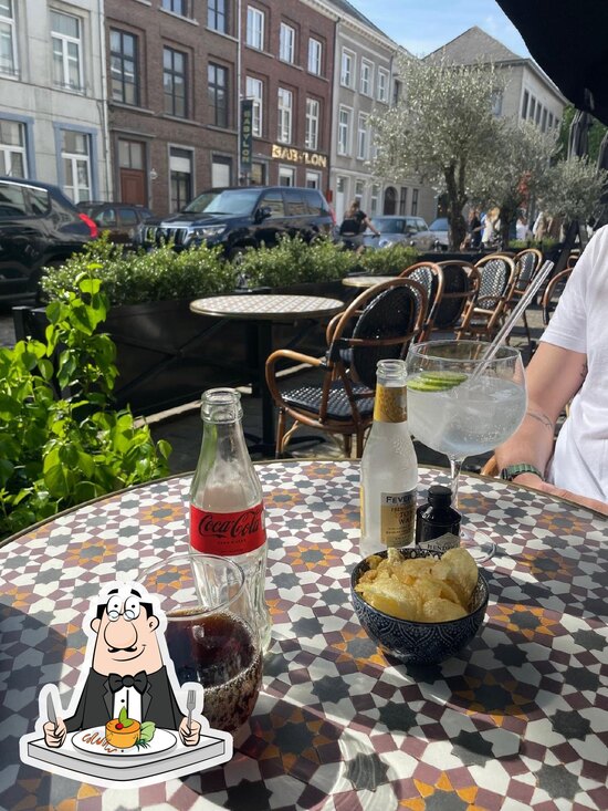 Menu at Het kadaster, Aalst