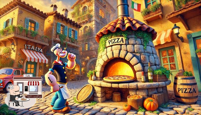 Menu au Popeye's Grande Pizza, Mayen