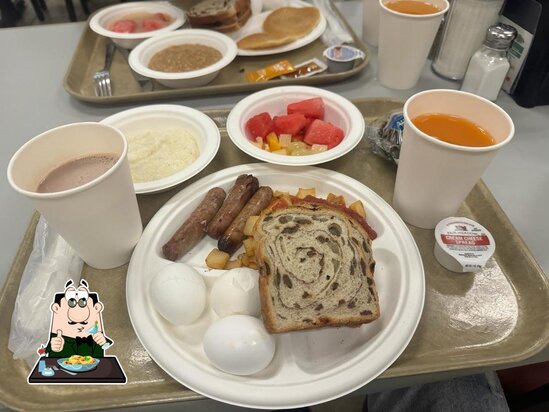 Menu at Airborne DFAC, Fort Benning