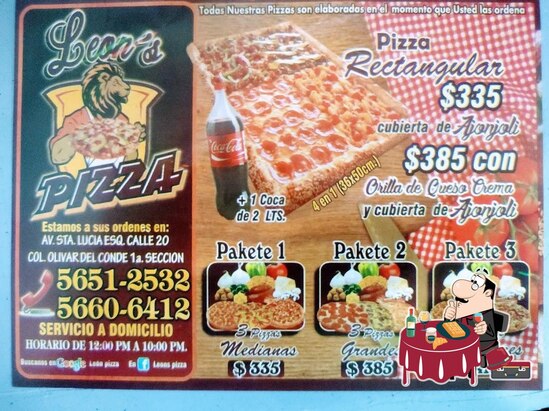Leon's pizza, Ciudad de México - Menú del restaurante, precios y reseñas