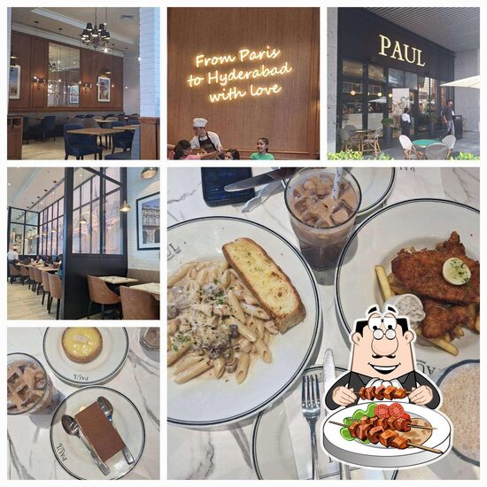 Menu at PAUL, Hyderabad