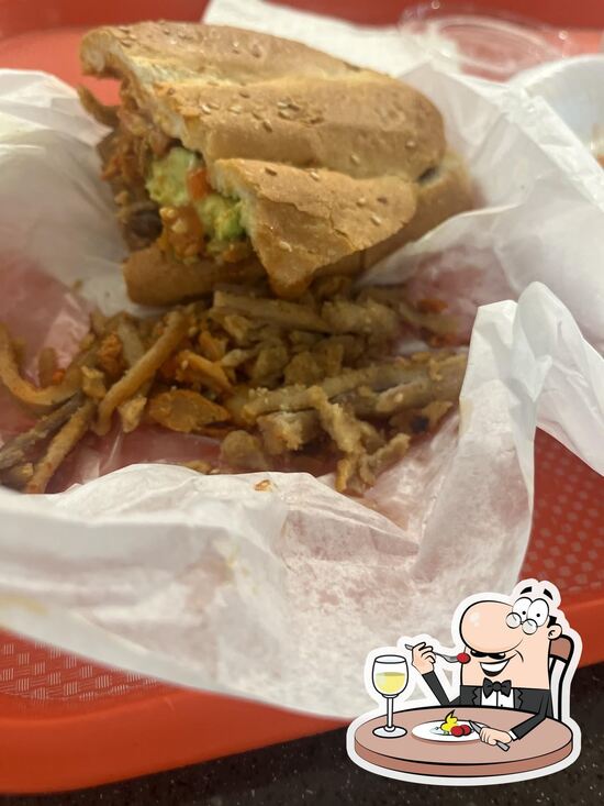 Carta del restaurante Tortas Don Coyote, Ciudad del México