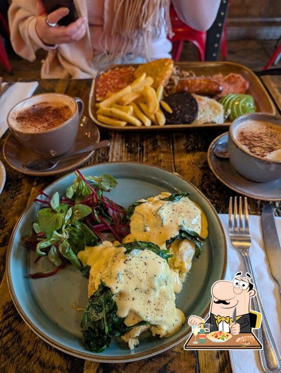 Menu at Nilly's Cafe, London