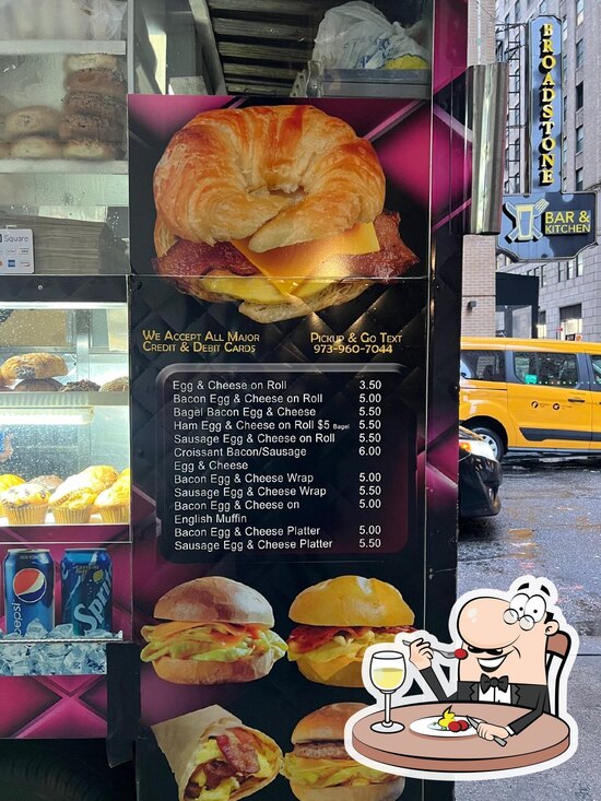 Menu at DJ's Breakfast Spot restaurant, New York City